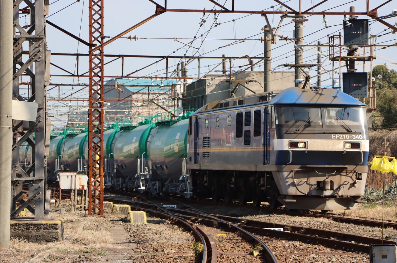 鶴見線 142-1（浜川崎駅 米タン8078レ EF210-340） : 新鶴見通信