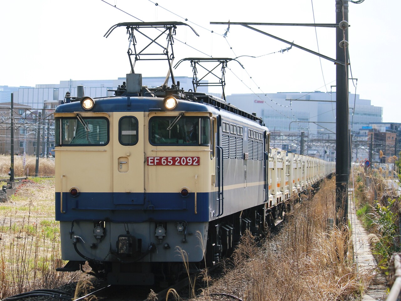 新鶴見界隈912-1（75レ EF66 109, 8151レ EF65 2092） : 新鶴見通信