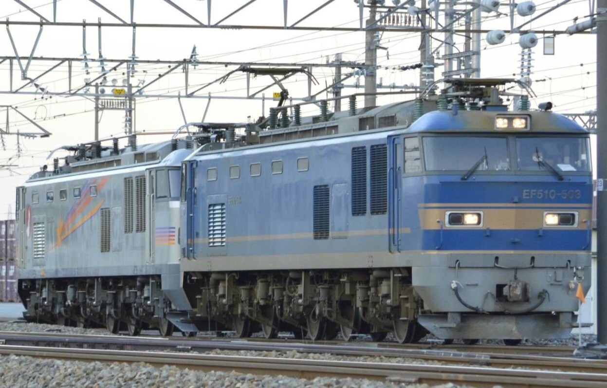 北陸本線 号外1（EF510-503 + EF510-509） : 新鶴見通信