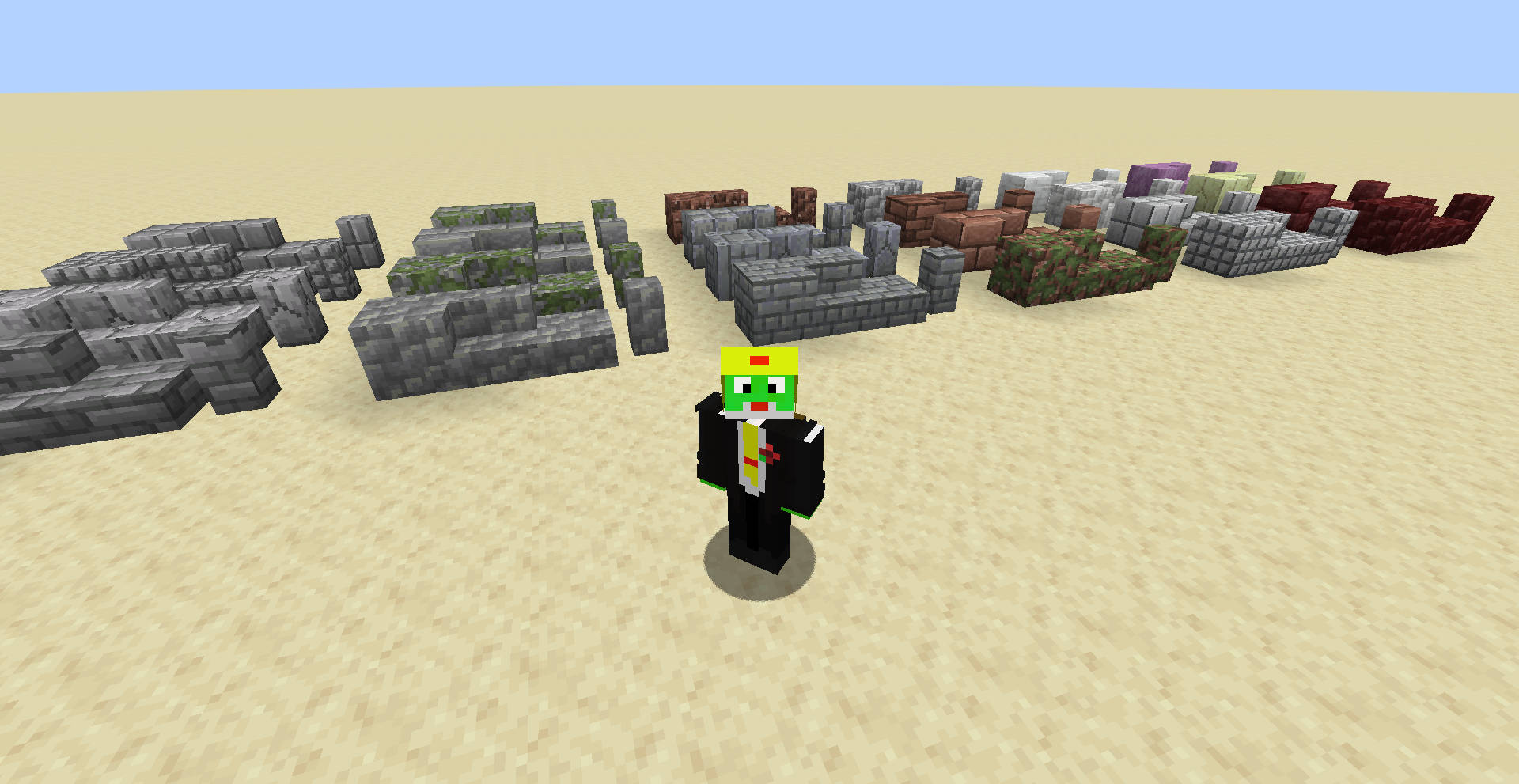 マイクラ MOD 解説 #5 【建築を更にオシャレに！ Stoneworks】 : 遅咲き店長のゲームプレイ日記