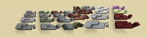 マイクラ MOD 解説 #5 【建築を更にオシャレに！ Stoneworks】 : 遅咲き店長のゲームプレイ日記