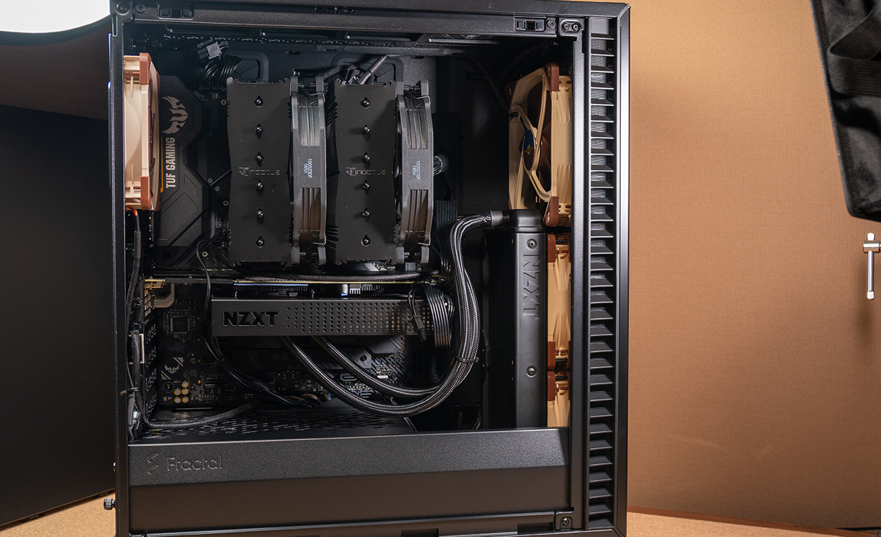 mini-ITXはうるさくて熱いから、Define 7 Compactに引っ越しました。 : おShinoブ