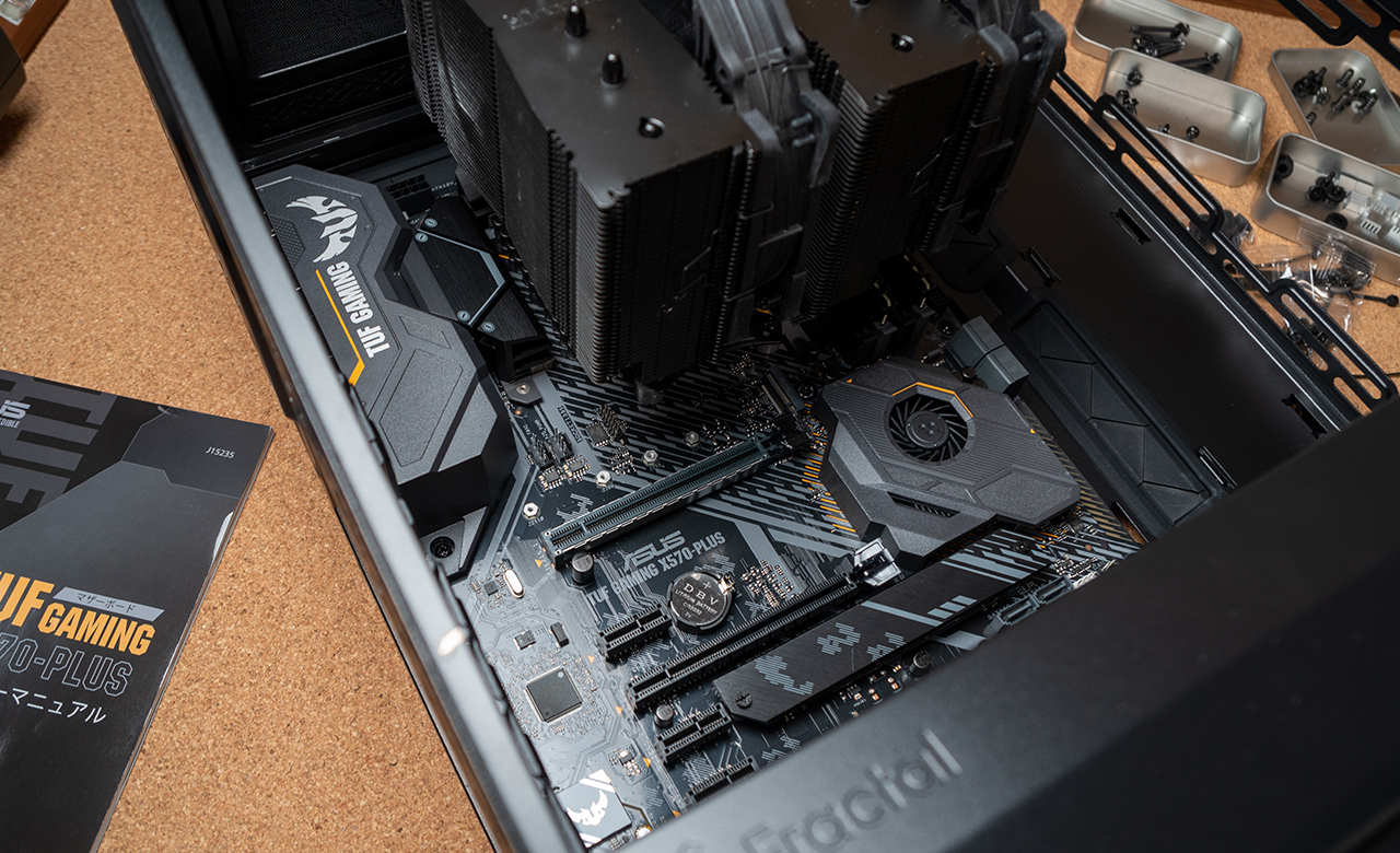 mini-ITXはうるさくて熱いから、Define 7 Compactに引っ越しました。 : おShinoブ