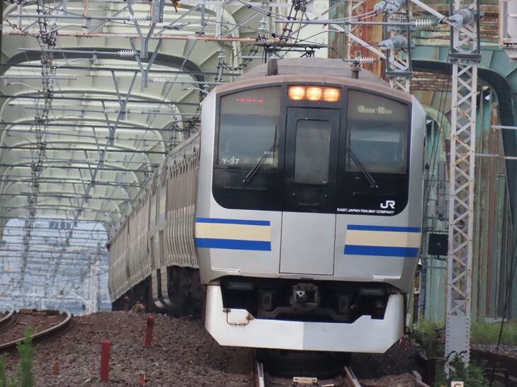 総武本線（B.B.BASE内房、E217系）＋常磐線（E657系青・E657系緑・E657系紅・赤電・鉄道クレーン車） - 令和6年9月 : 深徒徒