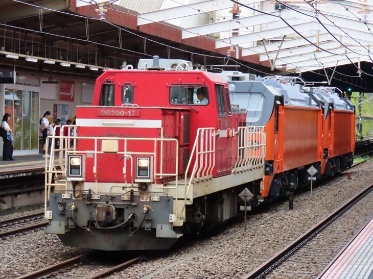 常磐線（E657系橙・EF210-375）＋武蔵野線（DD200-17＋E538＋E537・銀タキ）＋流鉄流山線（若葉号 令和7年7月7日記念HM） - 令和7年6月 : 深徒徒