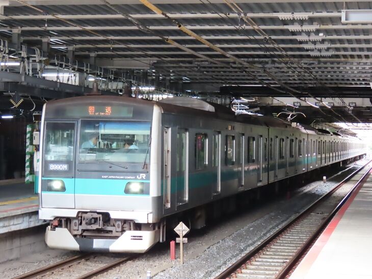 常磐線（E657系青・E657系黄・E657系紅・E657系緑・E233系9編成）＋武蔵野線＋新京成電鉄＋マッカチン - 令和6年10月 : 深徒徒