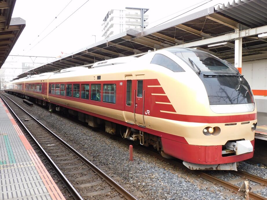 E653系（水戸偕楽園八王子号）＋651系（草津31号）＋E657系紅（ひたち10号・ときわ63号） - 令和5年3月 : 深徒徒