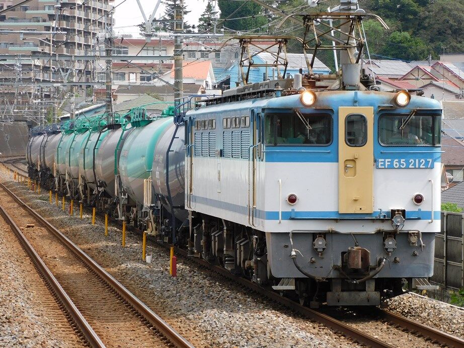 EF65形電気機関車（2127・2101）＋GV-E197系 - 令和4年9月 : 深徒徒