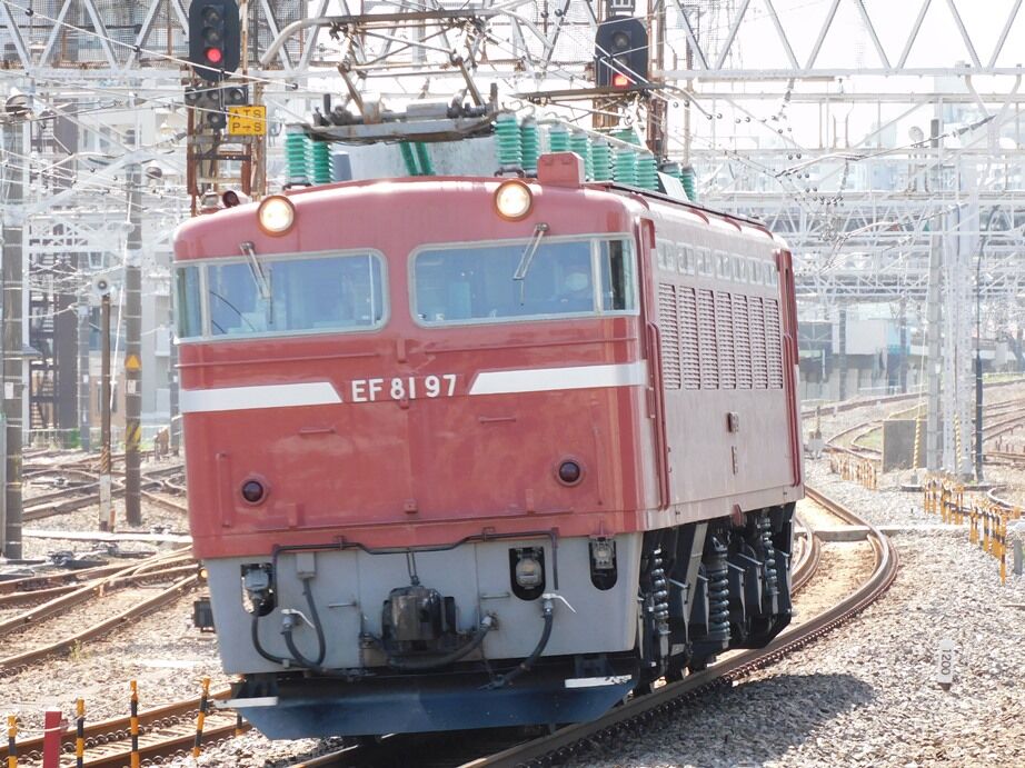 EF65形電気機関車（1103・2066）＋EF81形電気機関車（97）＋オムライストレイン＋E657系緑 - 令和5年5月 : 深徒徒