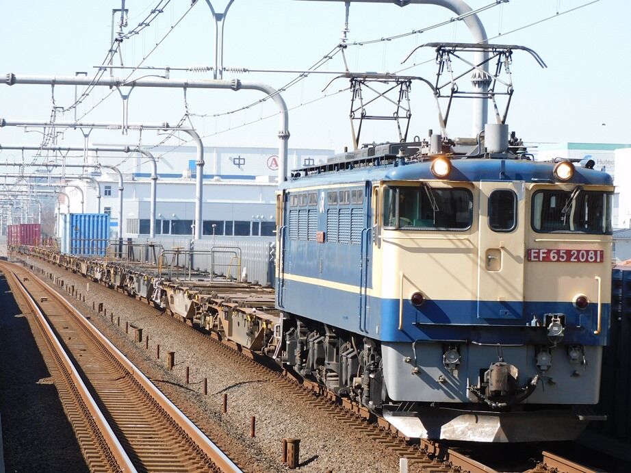 F65形電気機関車（2081・2087）＋EF66形電気機関車（119）＋EF81形電気機関車（139）＋キヤE193系気動車（ID-21） - 令和6年2月 : 深徒徒