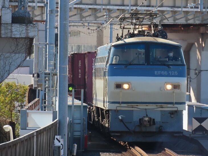 EF66形電気機関車（125）＋EF210形電気機関車（113・171【89レ】）、EF65-2088、EF65-2089 - 令和7年2月 : 深徒徒