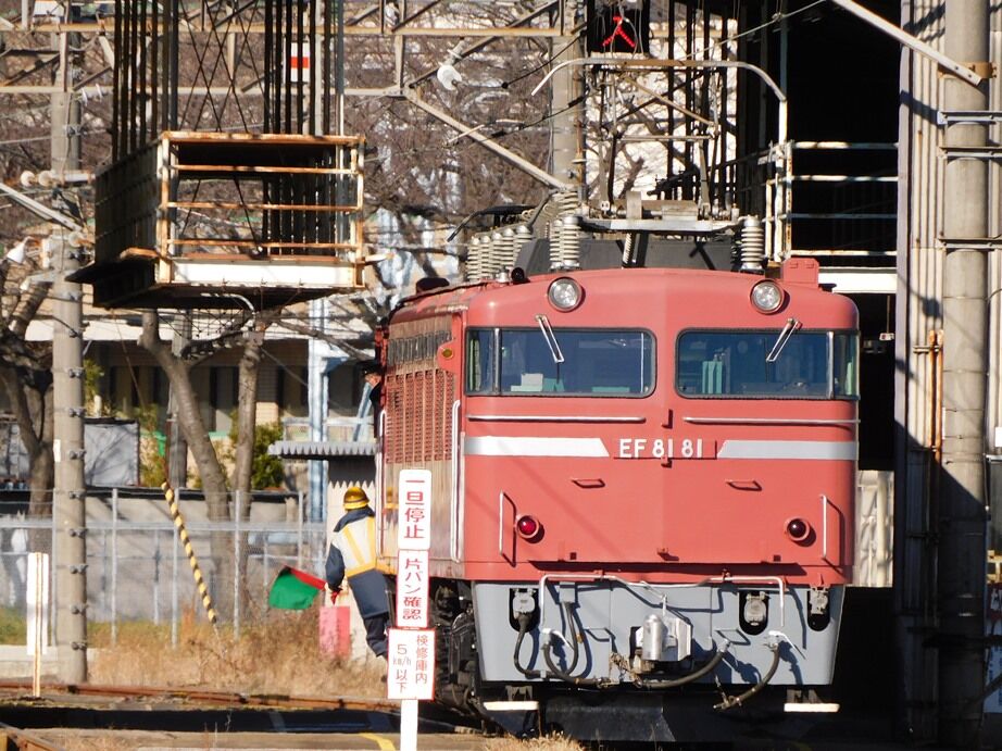 EF81形電気機関車＋E493系＋京葉線 - 令和4年1月 : 深徒徒