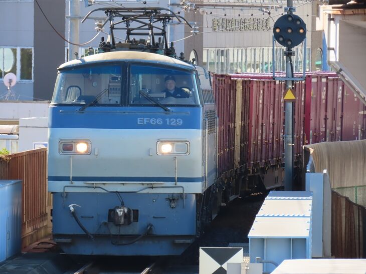 EF66形電気機関車（129）＋EF210形電気機関車（124・119 ホキ1774 ホキ1803） - 令和6年12月 : 深徒徒