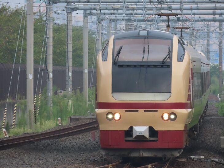 185系団臨・E653系水色・E653系国鉄色・E657系橙、EF210形電気機関車（113・105【72レ】） - 令和6年9月 : 深徒徒
