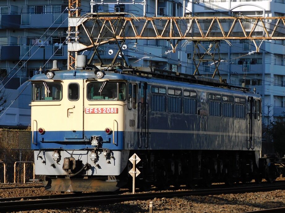EF65形電気機関車（2127）＋185系 - 令和5年1月 : 深徒徒