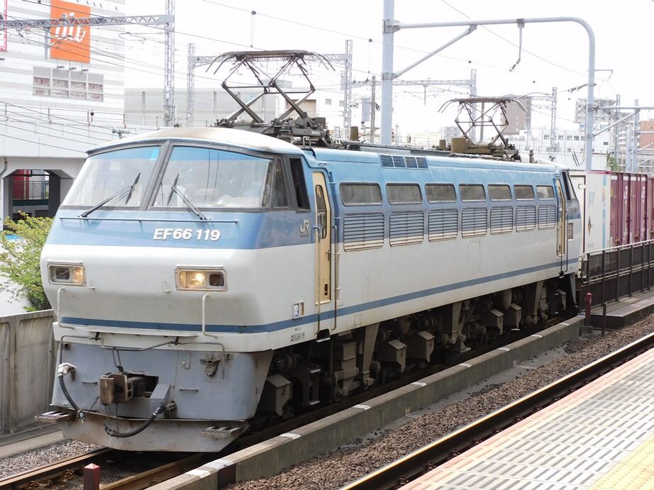EF65形電気機関車（2063・2068）＋EF66形電気機関車（119）＋オムライストレイン＋E657系紅 - 令和5年4月 : 深徒徒