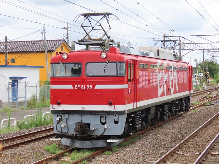 EF81-95（神立試単）、EF81-139 - 令和6年8月 : 深徒徒