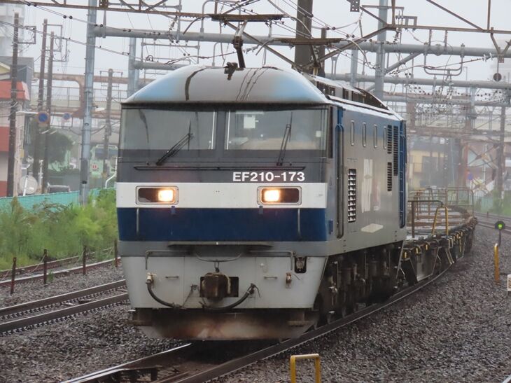EF66形電気機関車（122）＋EF210形電気機関車（112・173）＋あかぎ号（幸谷なのは） - 令和6年10月 : 深徒徒