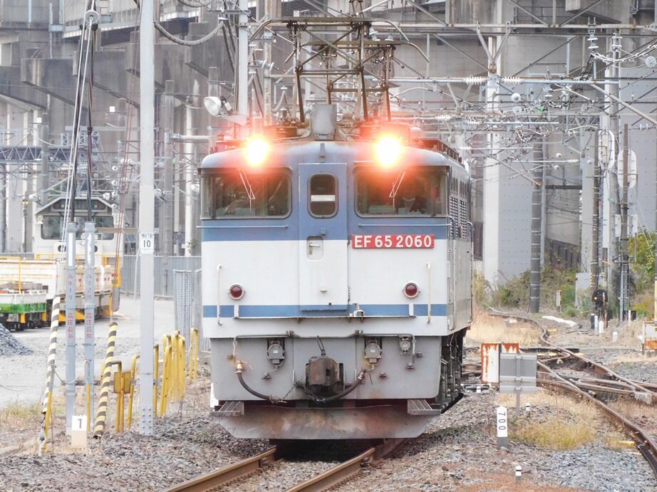 EF65形電気機関車（2084・2060）＋EF66形電気機関車（125）、EF210-119＋シキ801 - 令和5年11月 : 深徒徒