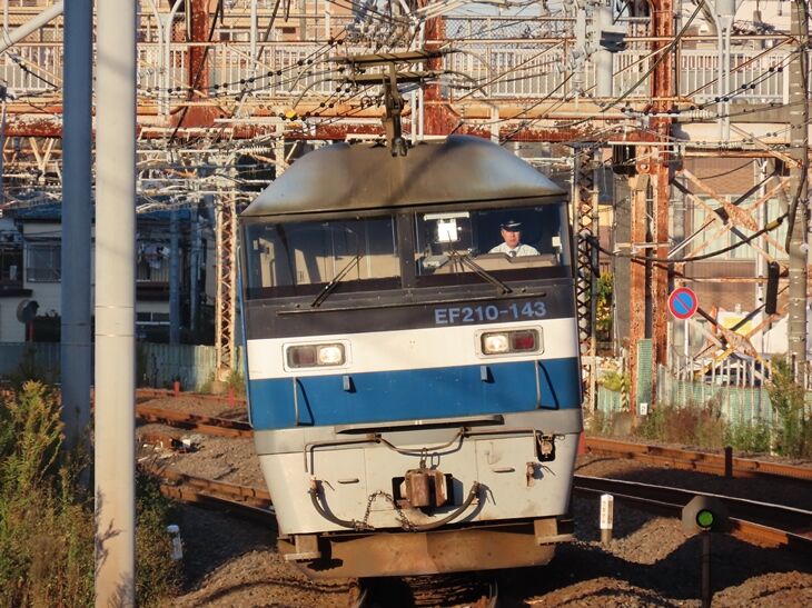EF66形電気機関車（125）＋EF210形電気機関車（346・143）＋EF65-2089（訓練中）＋EF81-81（神立試単） - 令和6年11月 : 深徒徒