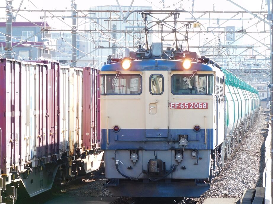 EF65形電気機関車（2127・2063）＋カシオペア紀行（EF81-98） - 令和4年12月 : 深徒徒