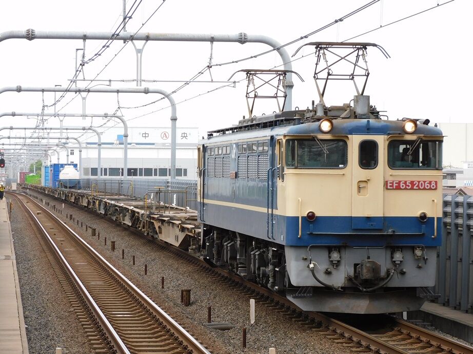 EF65形電気機関車（2063・2068）＋EF66形電気機関車（119）＋オムライストレイン＋E657系紅 - 令和5年4月 : 深徒徒