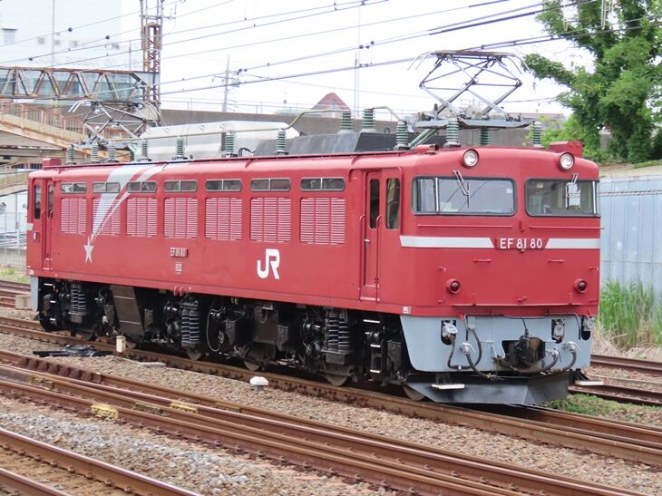 EF81-80（神立試単）、EF65-2090、EF210形電気機関車（111・106・360） - 令和7年6月 : 深徒徒