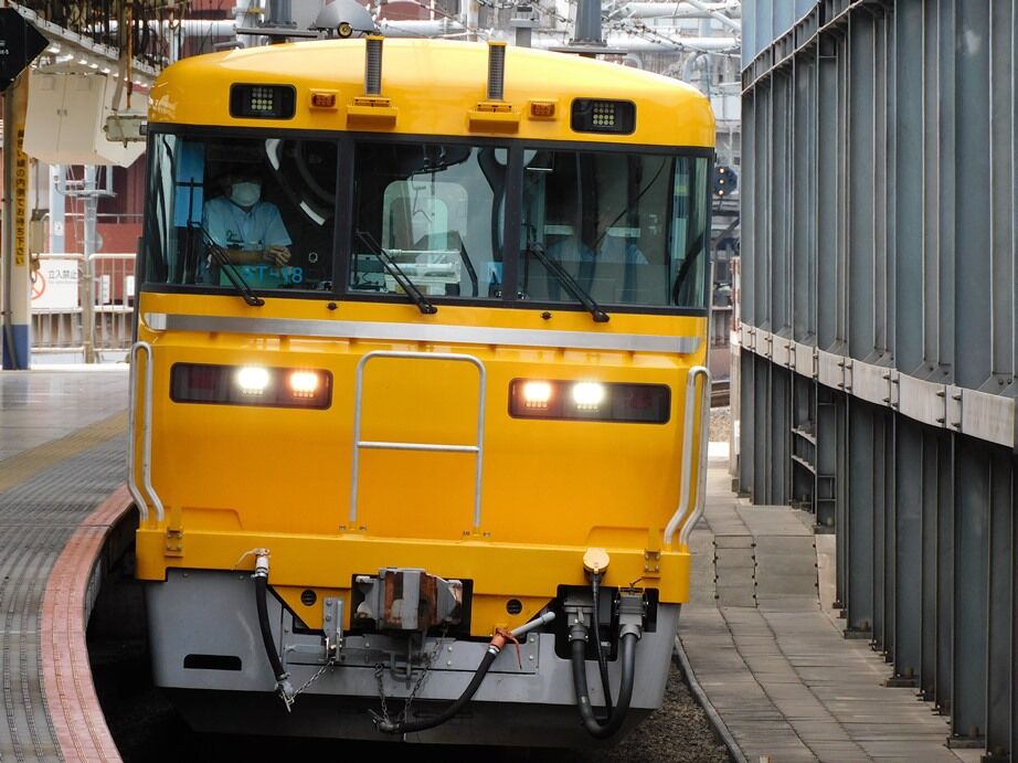 EF65形電気機関車（EF65-2139・EF65-2101）＋キヤE195系オクST-18編成 - 令和4年9月 : 深徒徒