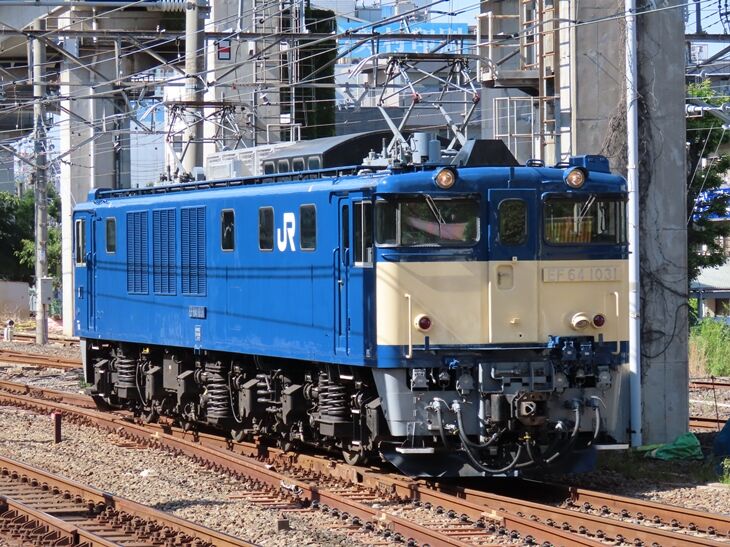EF64-1031、DE10-1603、EF65-2089、E493系オク01編成（試運転）、流星号（流星HM） - 令和6年10月 : 深徒徒
