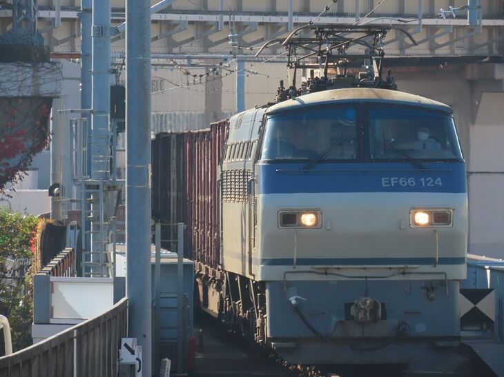 EF66形電気機関車（124）＋EF210形電気機関車（134・173）＋EF65-2089（訓練中）＋あかぎ号（幸谷なのは） - 令和6年12月 : 深徒徒