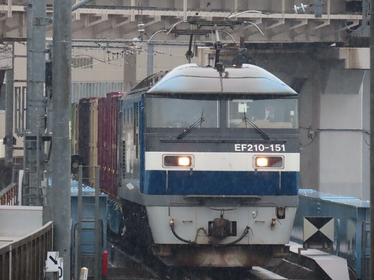 EF210形電気機関車（169・151・152）＋さくら号 - 令和7年3月 : 深徒徒