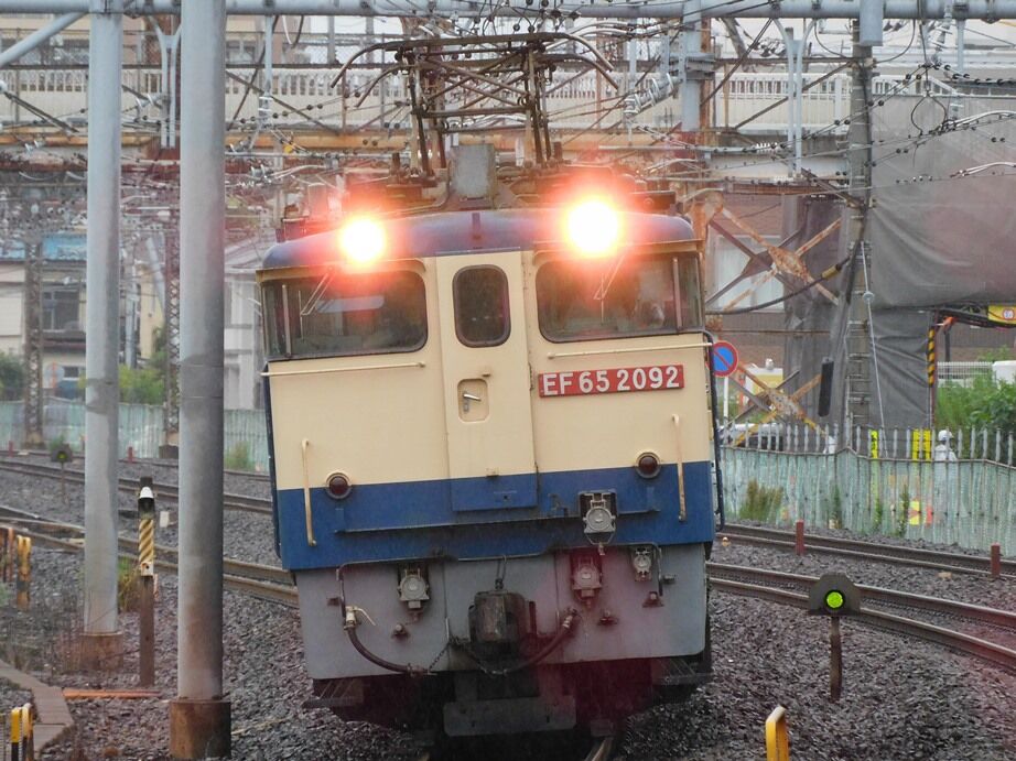 EF65形電気機関車＋EF81形電気機関車（配給輸送） - 令和4年9月 : 深徒徒