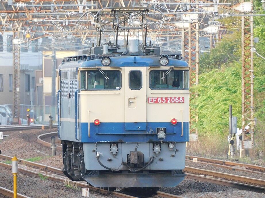 EF65形電気機関車（2063・2068）＋EF66形電気機関車（119）＋オムライストレイン＋E657系紅 - 令和5年4月 : 深徒徒