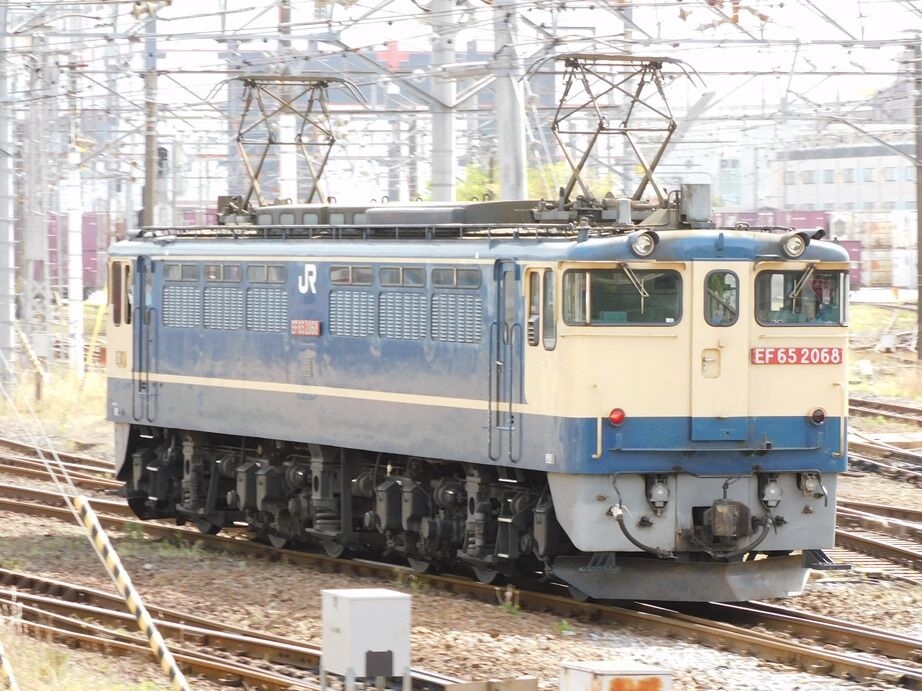EF65形電気機関車（2063・2068）＋EF66形電気機関車（119）＋オムライストレイン＋E657系紅 - 令和5年4月 : 深徒徒