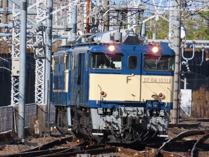 EF64-1031＋EF65-1103（廃車回送）、EF81-140＋205系1100番台ナハワ1編成＋205系1100番台ナハワ2編成（廃車回送）、EF81-139（神立試単） - 令和6年 ...