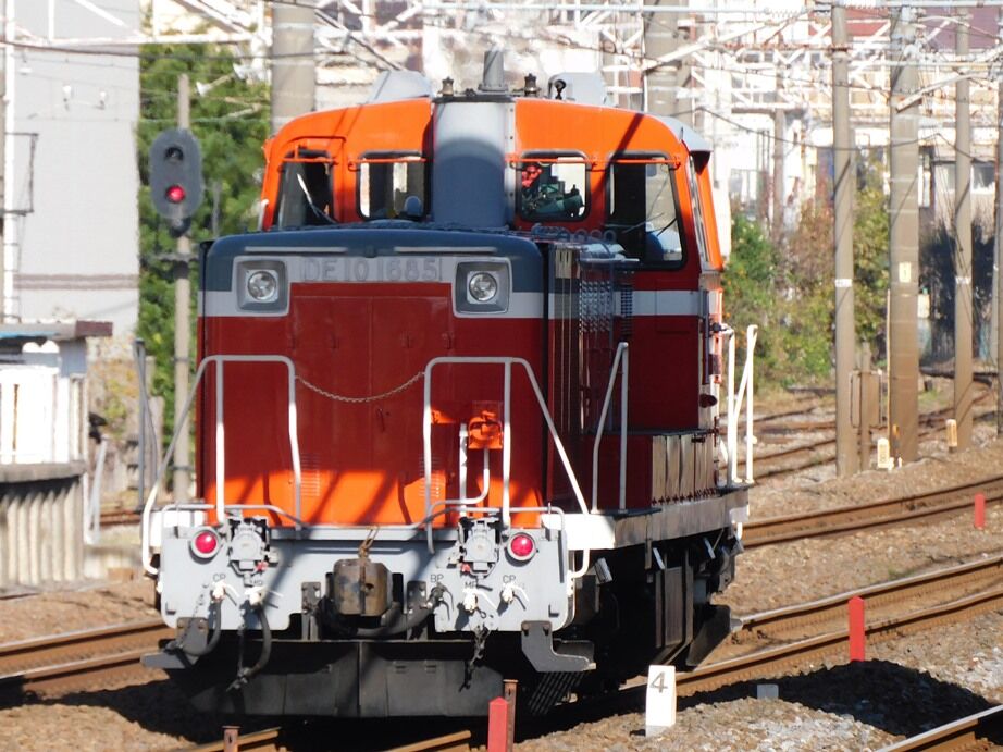 常磐線（DE10-1685、E491系）＋宇都宮線・高崎線（185系200番台オオB6編成） - 令和4年12月 : 深徒徒