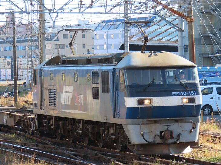 EF65-2067＋HD300-6（配給輸送）、EF65-2089（訓練中）、桃太郎 - 令和6年11月 : 深徒徒
