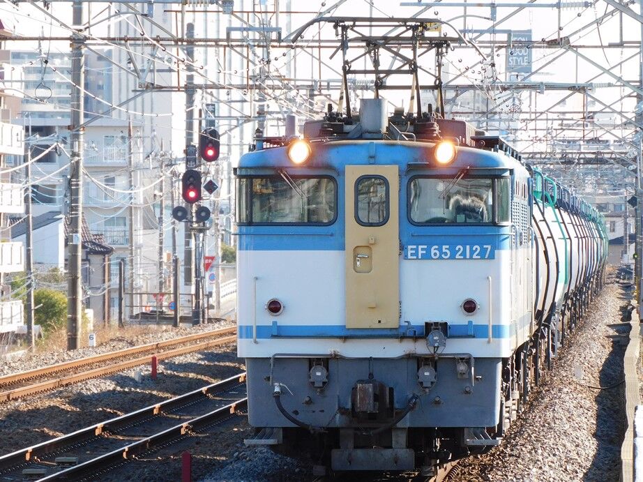 EF65形電気機関車（2127・2063）＋カシオペア紀行（EF81-98） - 令和4年12月 : 深徒徒