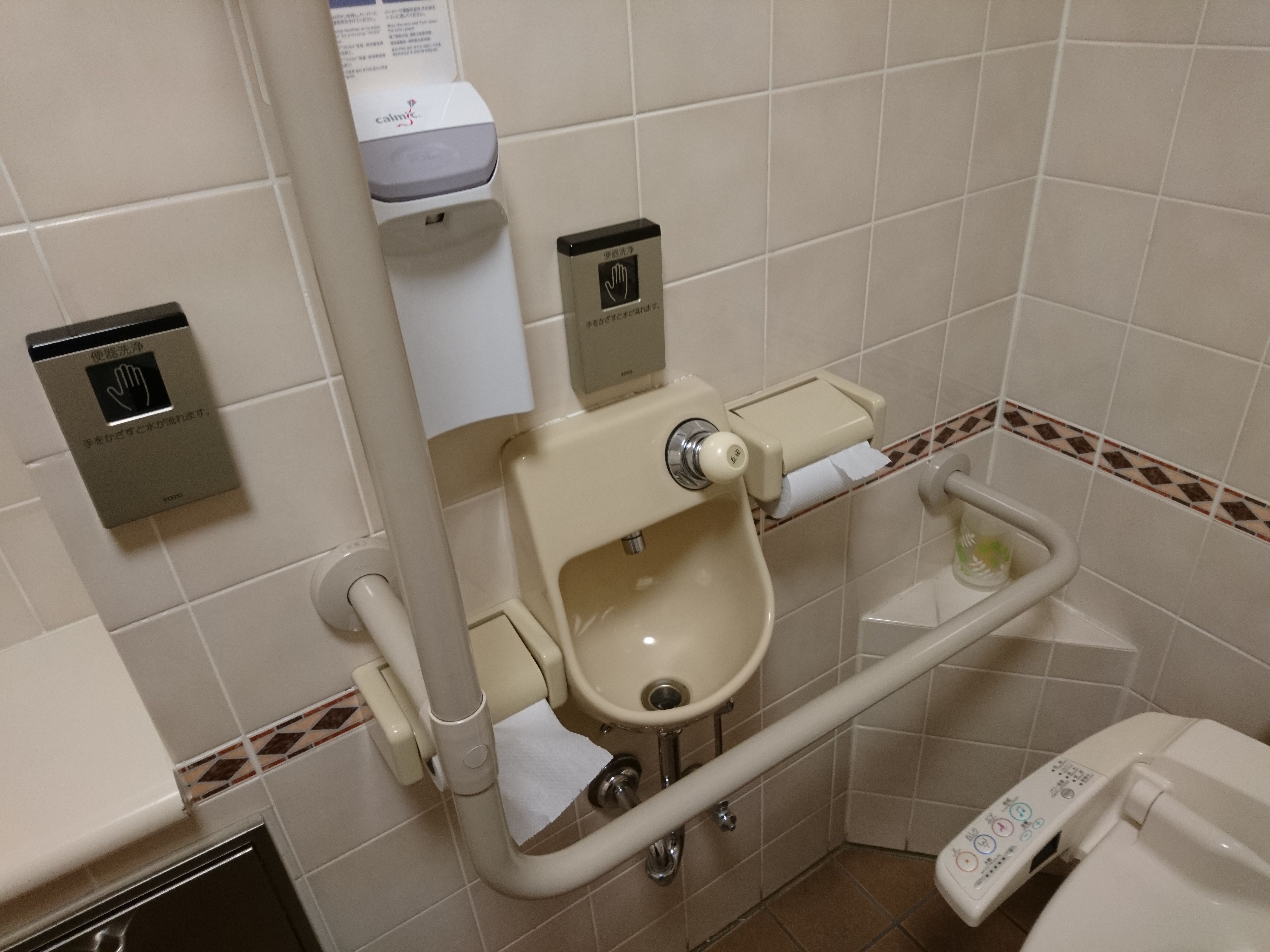 【前編】ODAKYU 湘南 GATE : Shirokuma Bihitasu的トイレガイド。˙ᴥ˙
