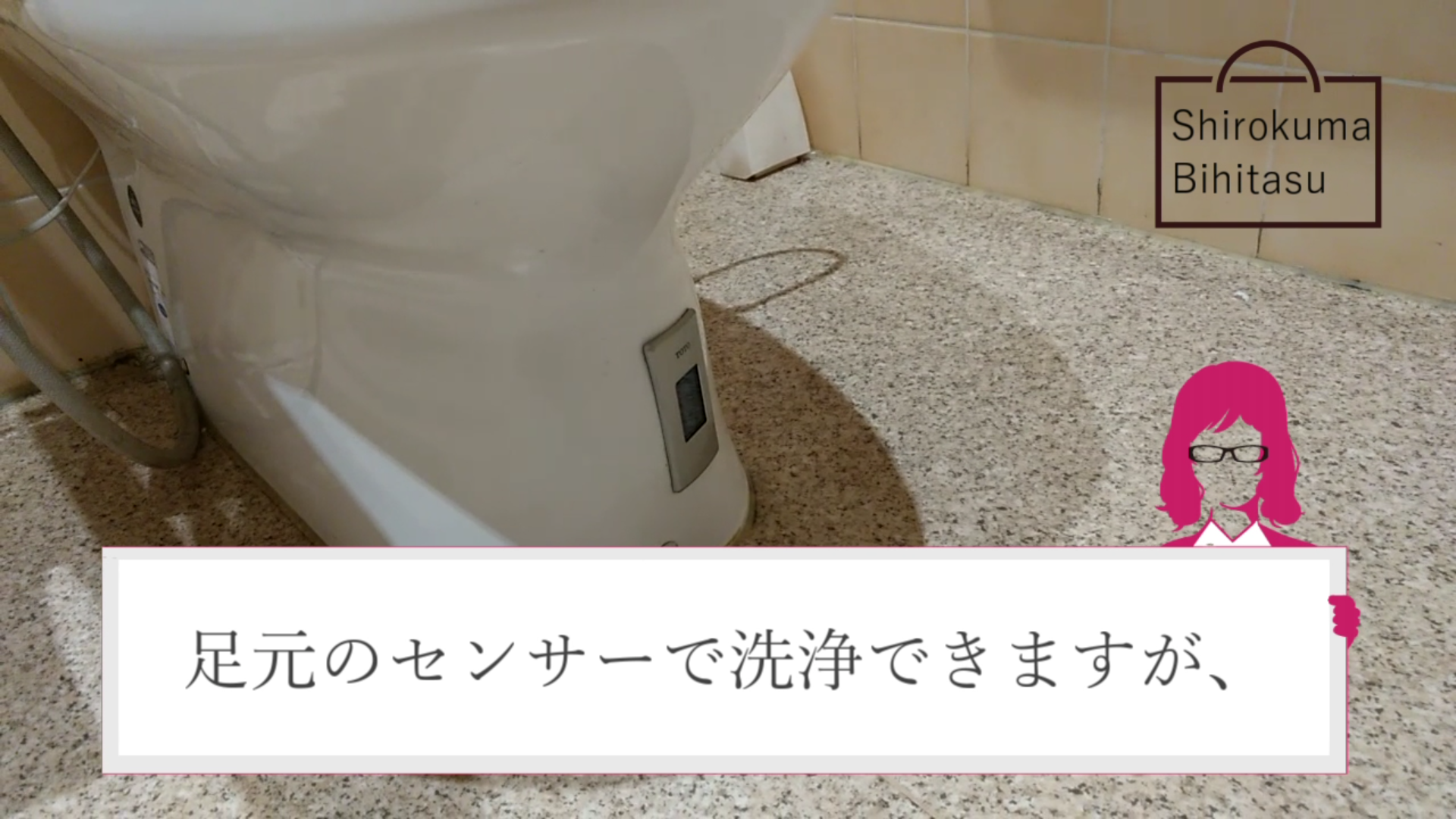 SBの動画deハウツー早わかり!!｜TOTO・CS800系列｜お掃除モード&停電時の洗浄他 : Shirokuma Bihitasu的トイレ ...