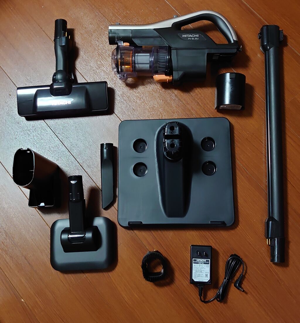 しろしろ : 軽さこそが正義！日立スティック型掃除機PV-BL30Jを買った