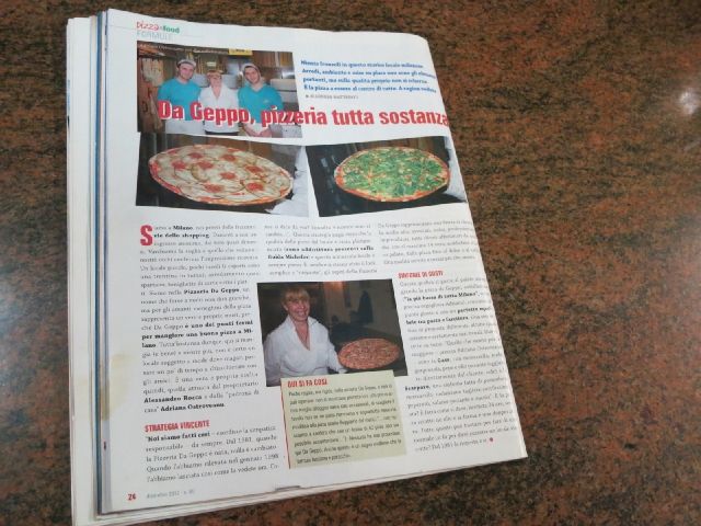 ミラノ駐在ブログ:絶品！超うす生地のPizzeria Geppo in Milano - livedoor Blog（ブログ）