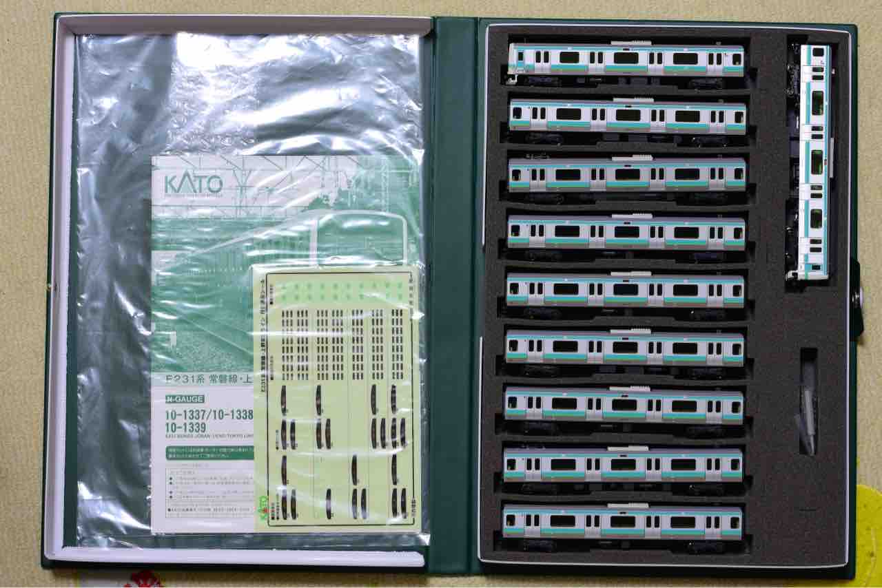 【Nゲージ紹介】KATO E231系 常磐線・上野東京ライン : くらうん's Blog（Nゲージ＆撮影地）