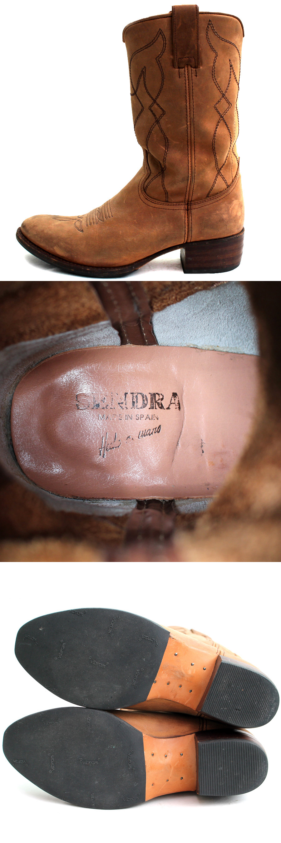 【目立った傷や汚れなし】スペイン製★SENDRA センドラ★ウエスタンブーツ 38 バイカー レディース ツーリング ライディング バイク ウエスタン スウェード i-446の落札情報詳細 ...