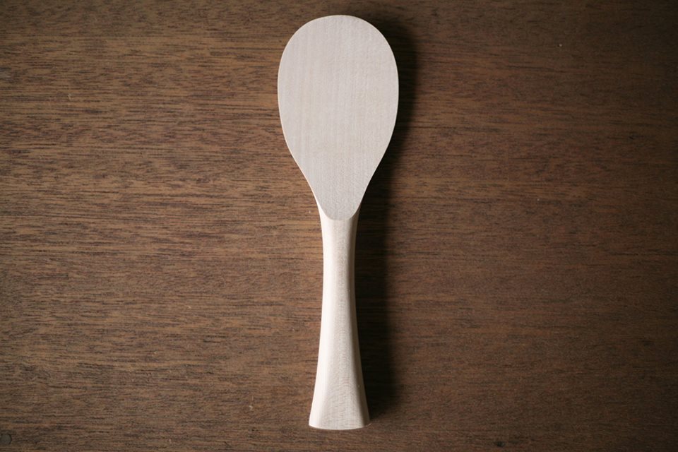 Azmaya's Rice Scoop is made in Miyajima, that is called the place where ...