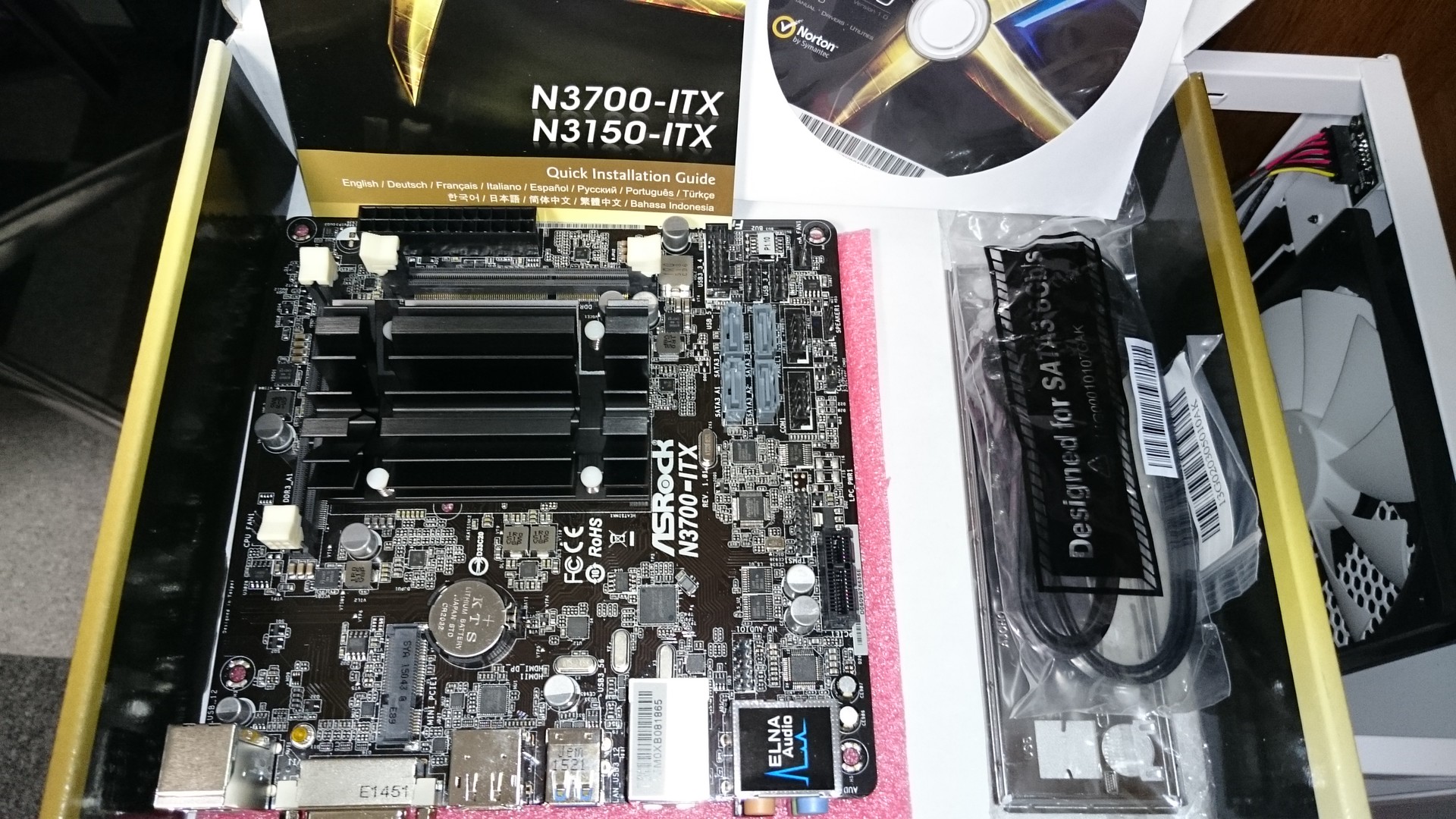 N3700-ITXでNAS作成 (1):shrimpx徒然NG