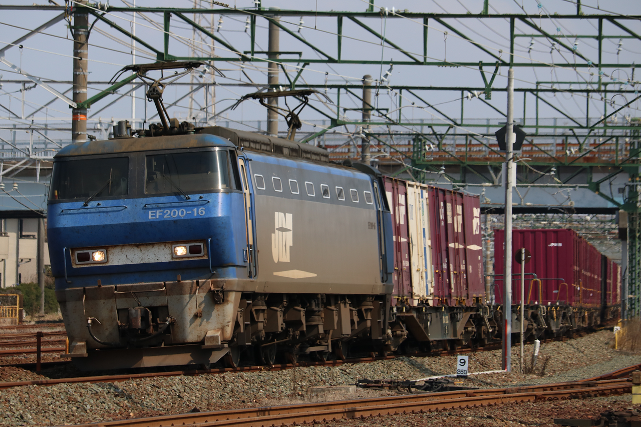 オイカワの鉄道撮影記:EF200/EF210