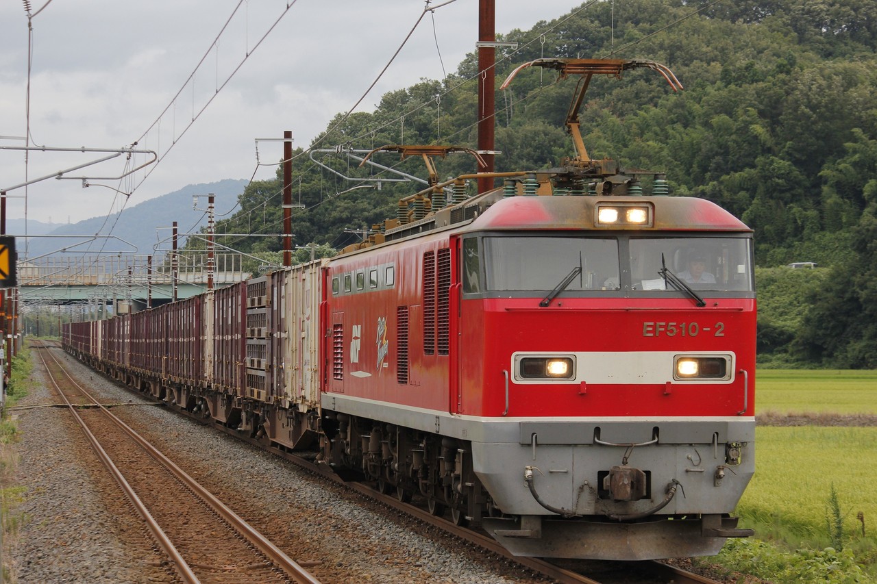 オイカワの鉄道撮影記:EF510×6