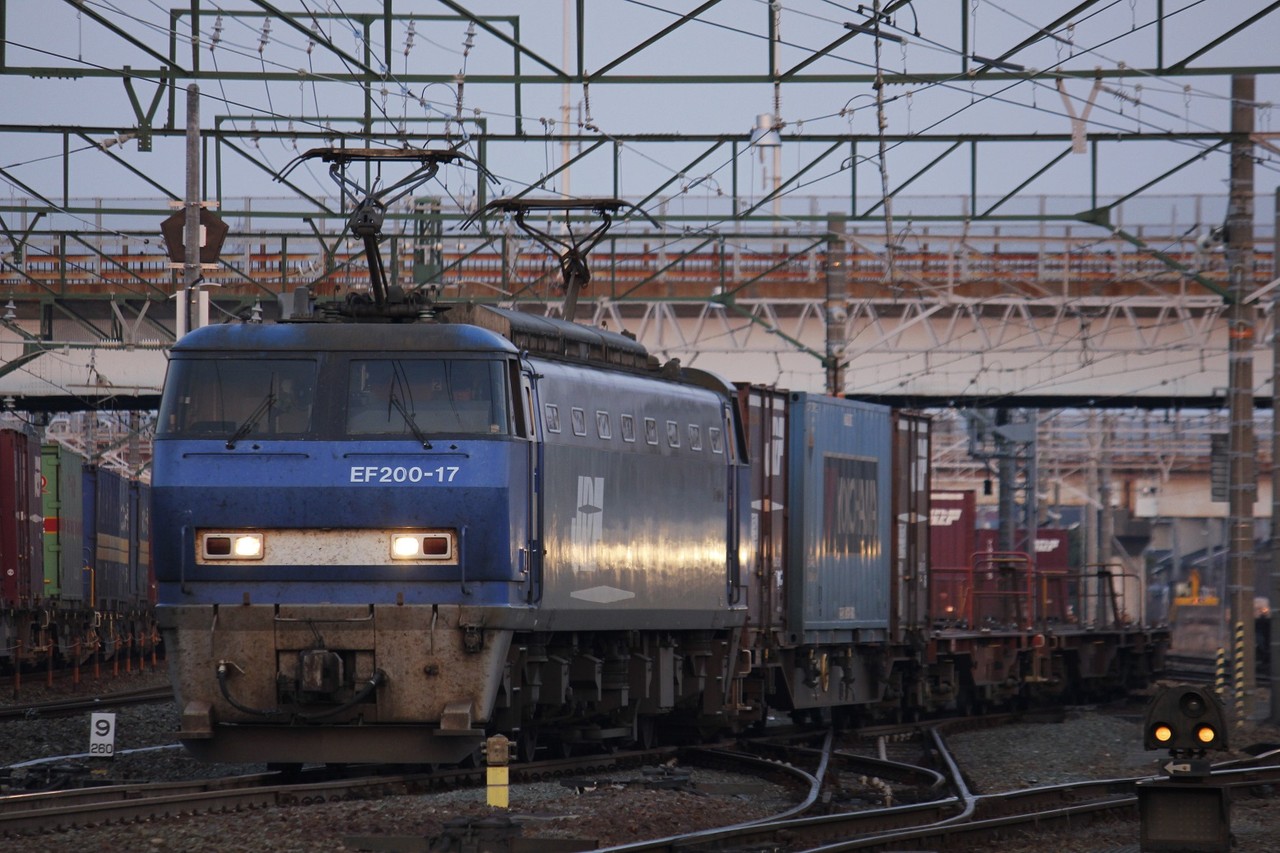 オイカワの鉄道撮影記:EF200/EF210