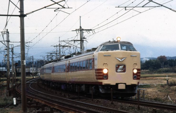 EF65 1018他 矢板～蒲須坂にて （1982年） : moon express